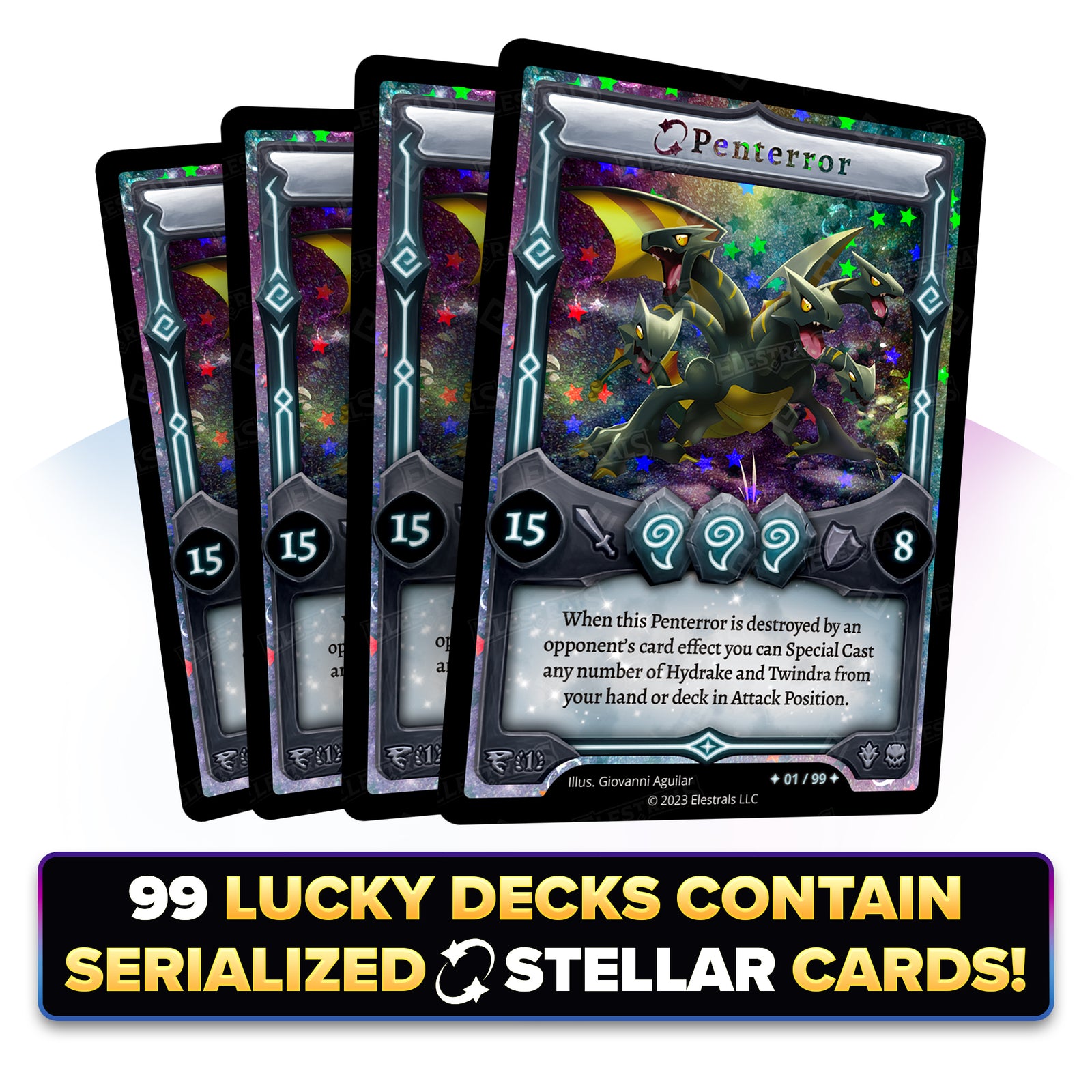 Base Set Penterror Starter Deck - 1st Edition – Elestrals